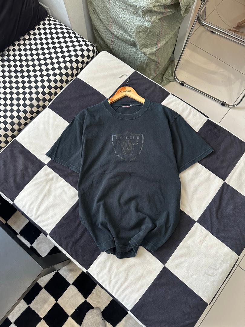 NFL RAIDER BOACK ON BLACK LOGO, Men's Fashion, Tops & Sets, Tshirts ...