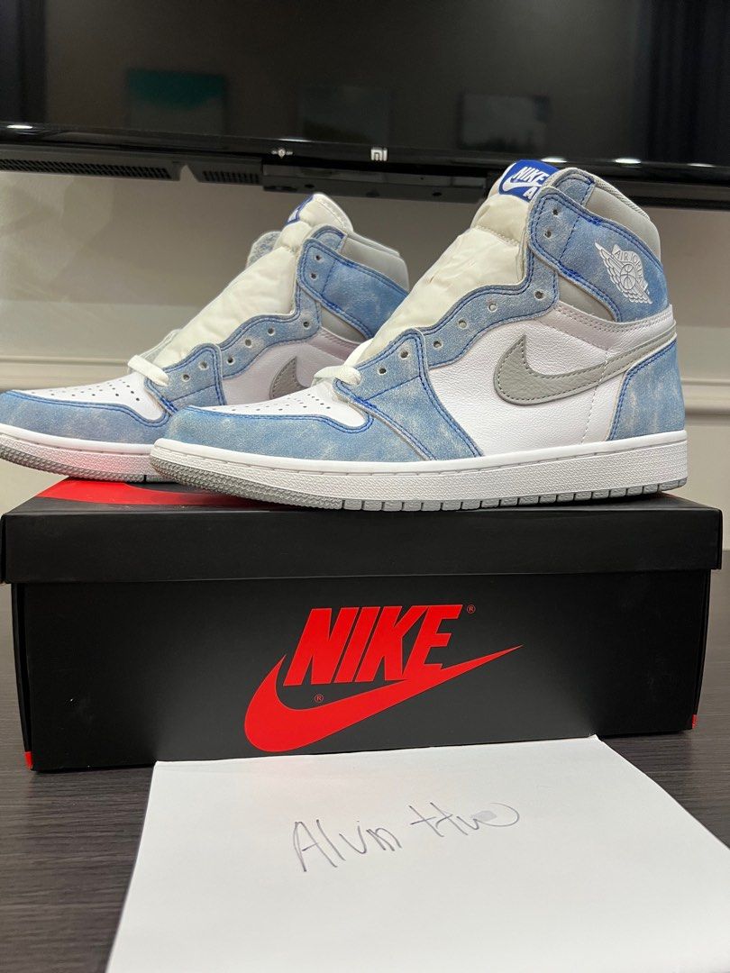 Nike AJ1 high Hyper royal, Men's Fashion, Footwear, Sneakers on Carousell