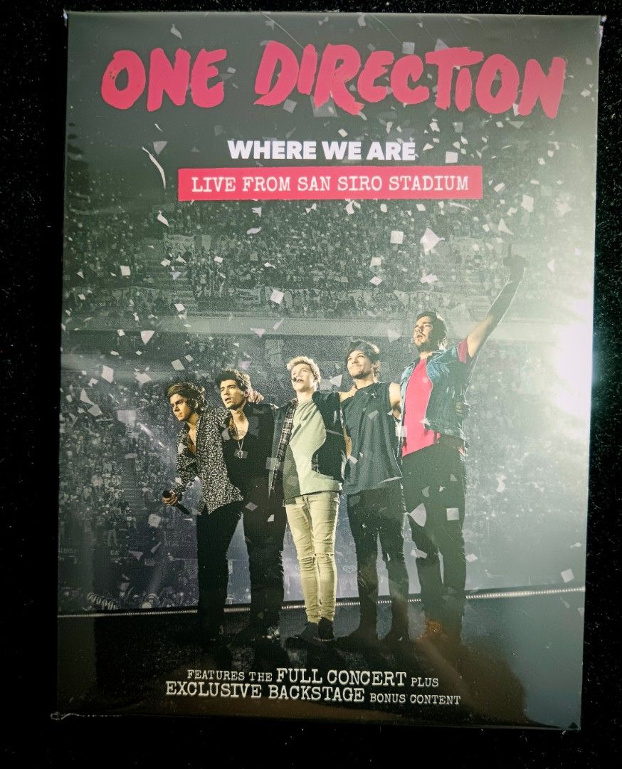 (Japan DVD)One Direction "Where We Are" Live from San Siro Stadium ...