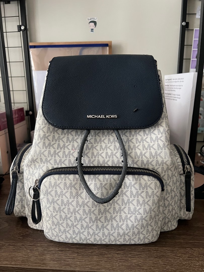 Original MK cargo backpack, Luxury, Bags & Wallets on Carousell