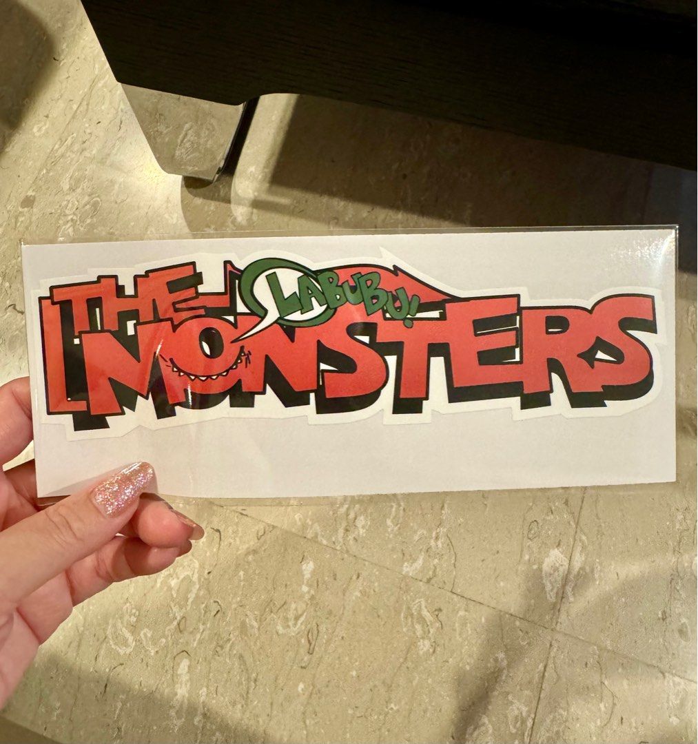 Original PopMart Stickers Labubu Monsters Molly Dimoo, Hobbies & Toys ...