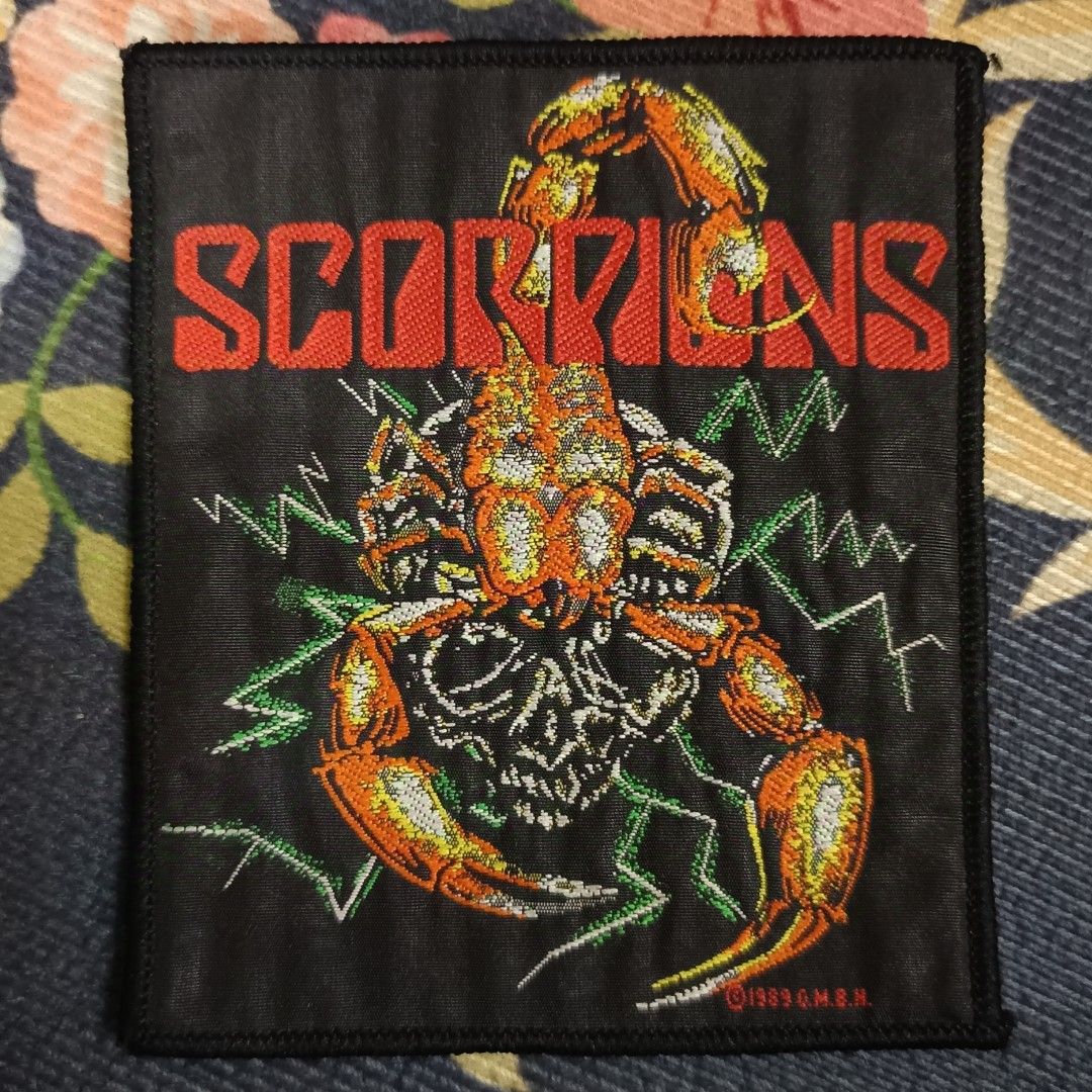 PENAMPAL JAKET SCORPIONS (PATCH), Hobbies & Toys, Collectibles & Memorabilia, Fan Merchandise on ...