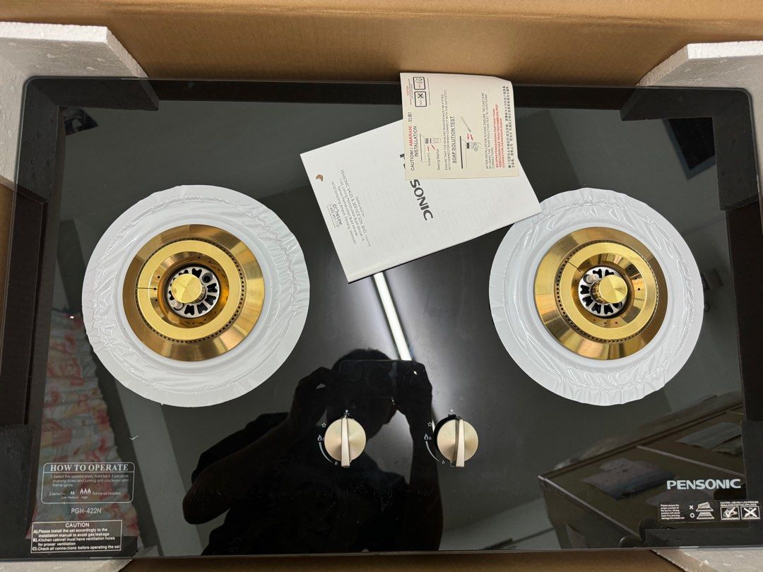 Pensonic PGH-422N Glass Hob Built-in PGH422N Gas Cooker, Furniture ...