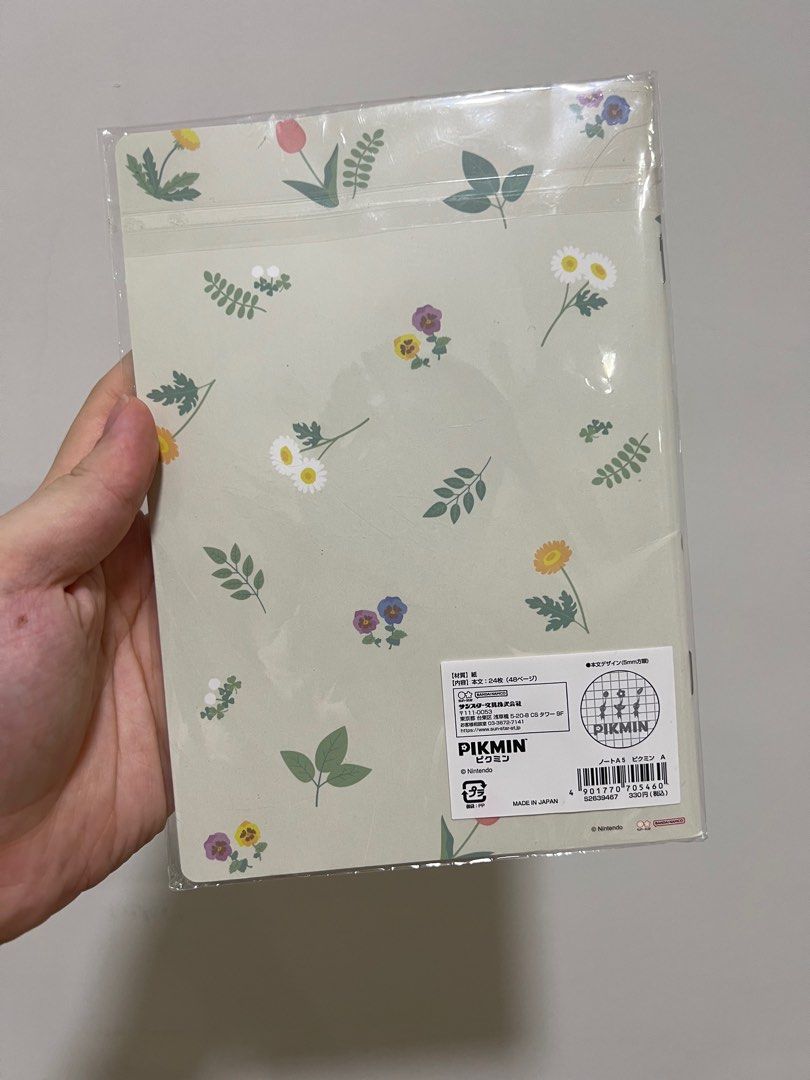 Pikmin Character A5 Notebook, Hobbies & Toys, Stationery & Craft ...