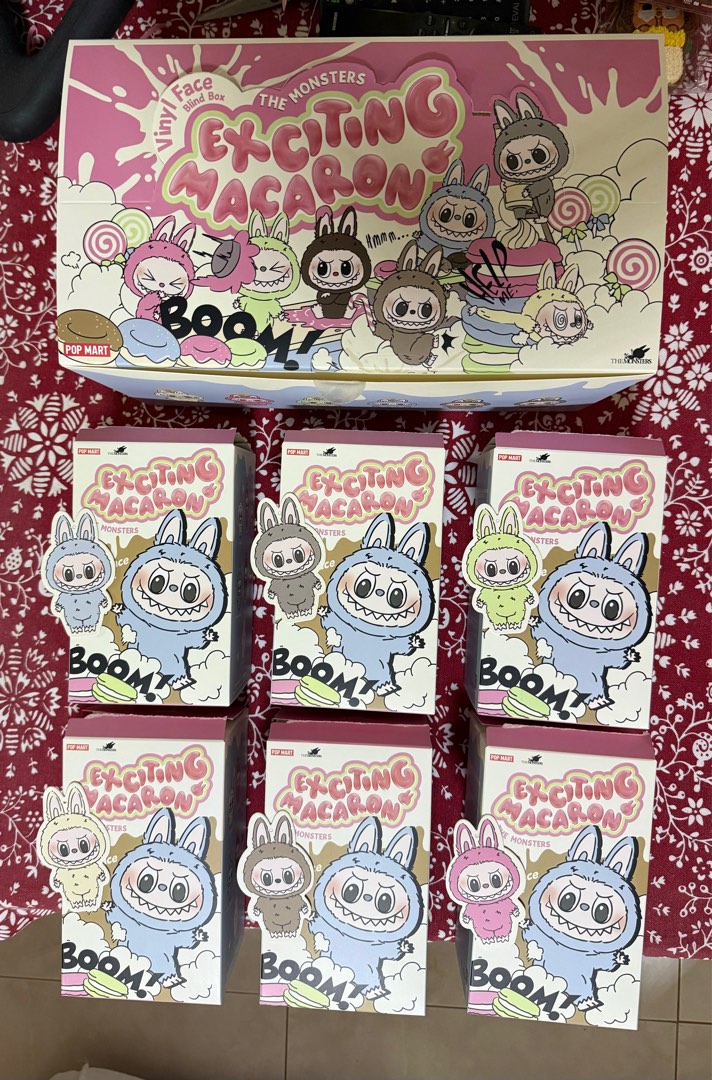 Pop Mart Labubu Exciting Macaron V1, Hobbies & Toys, Toys & Games on ...