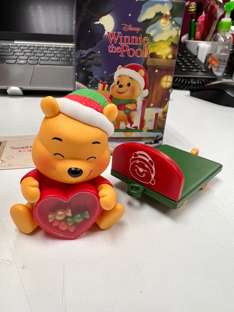 Pop mart Winnie the Pooh Christmas, Hobbies & Toys, Toys & Games on ...