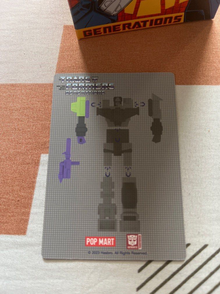 POPMART Transformers Generations Sealed: Galvatron with Devastator Part ...