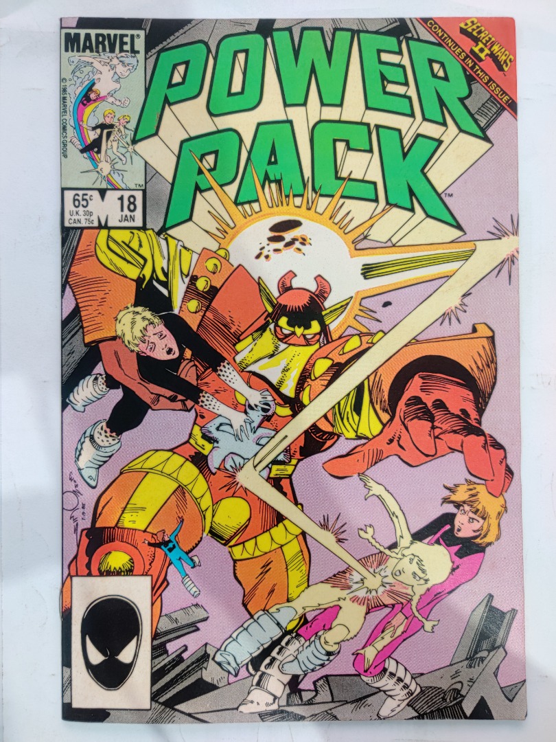 Power Pack Vol. 1 (1984) #18, Hobbies & Toys, Books & Magazines, Comics ...