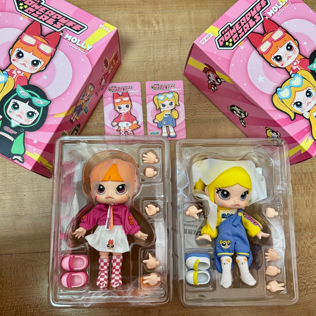Powerpuff girls X Molly Action Figures, Hobbies & Toys, Memorabilia ...