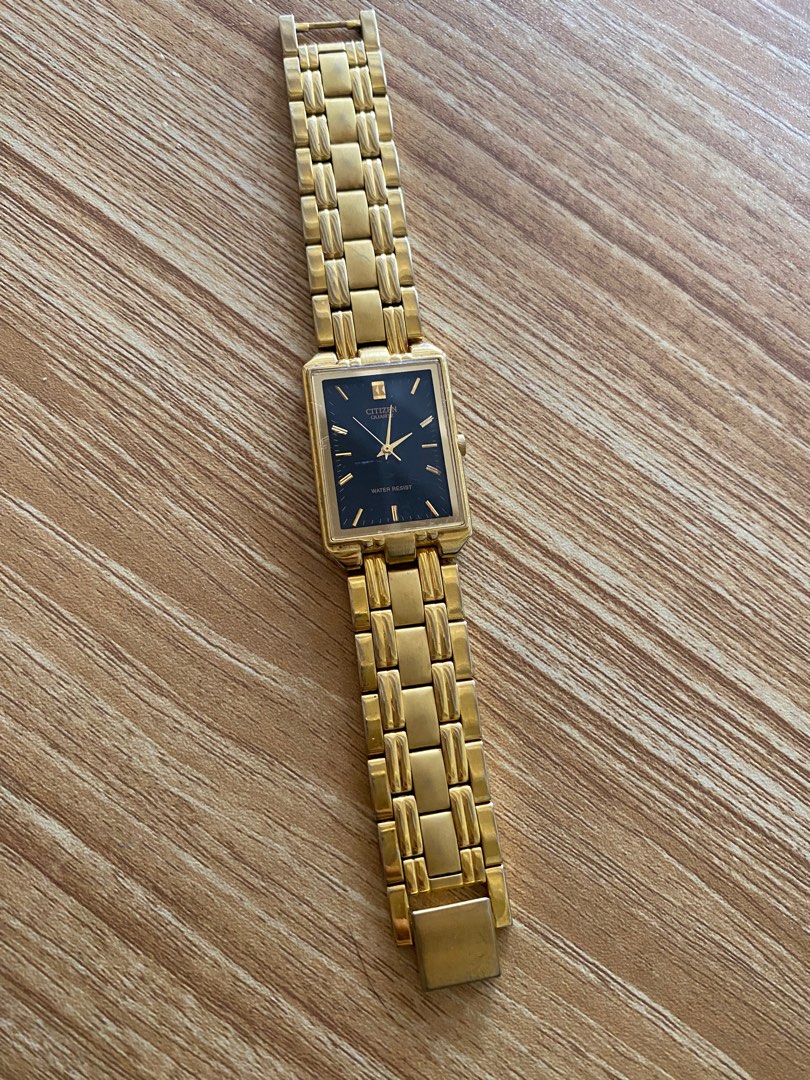 Pre-owned Citizen Ladies Gold Plated Watch, Women's Fashion, Watches ...