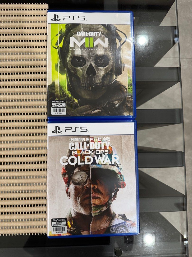 PS5 Call of Duty Cold War & Modern Warfare 2, Video Gaming, Video Games ...