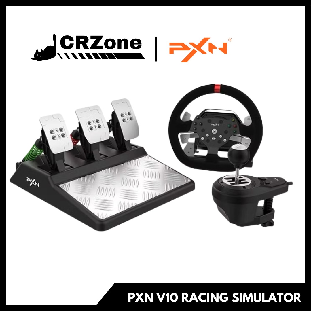 PXN V10 Direct Drive Sim Racing Simulators Set Wheels + Pedals ...