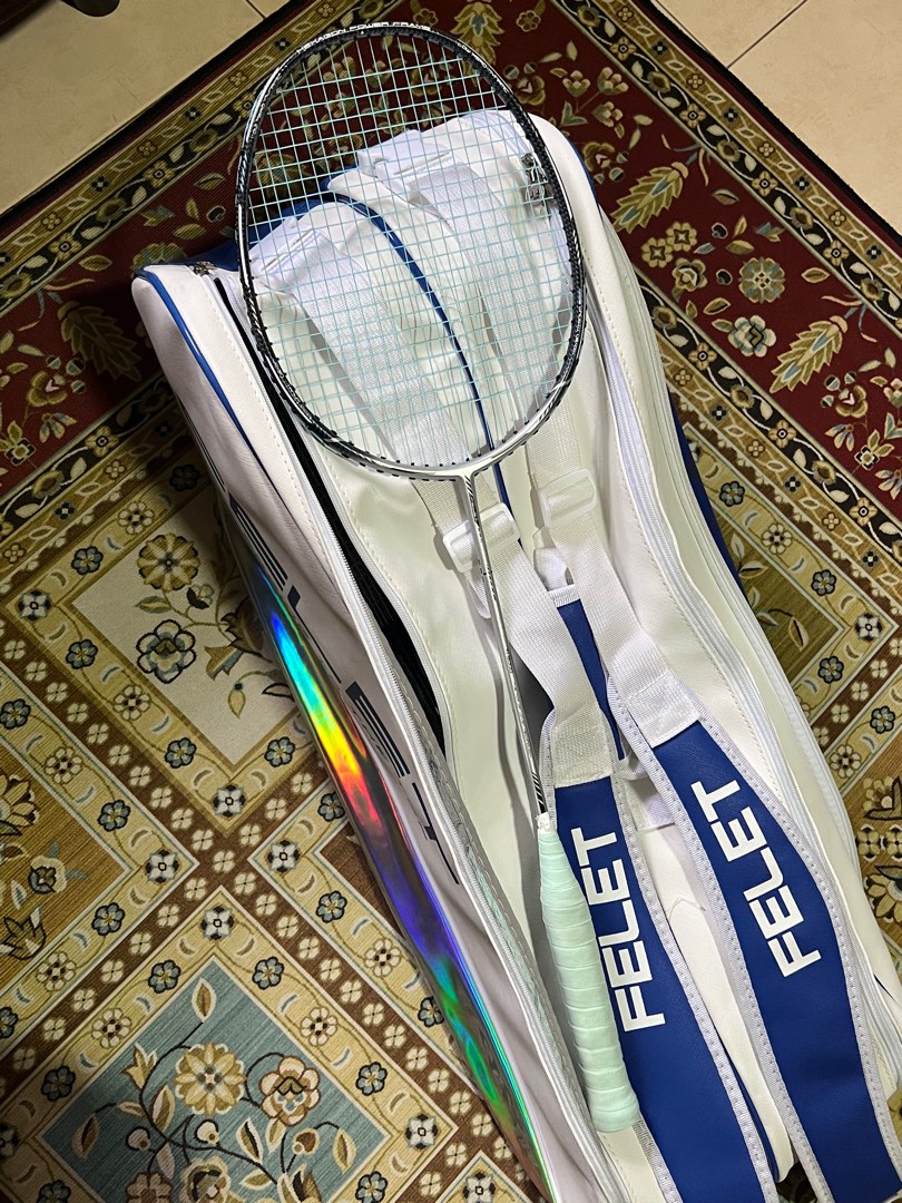 Racket Felet Woven Ti 3000, Sports Equipment, Sports & Games, Racket ...