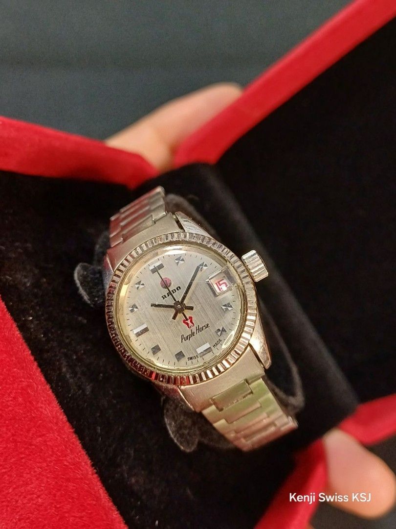 Rado Purple Horse SS AT 22mm Ladies Ori bracelet Swiss Made RM480nego ...