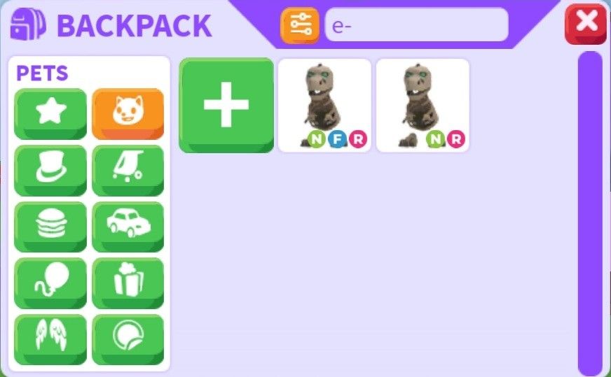 Roblox Adopt Me Neon Skele-Rex [prices in desc], Video Gaming, Video ...