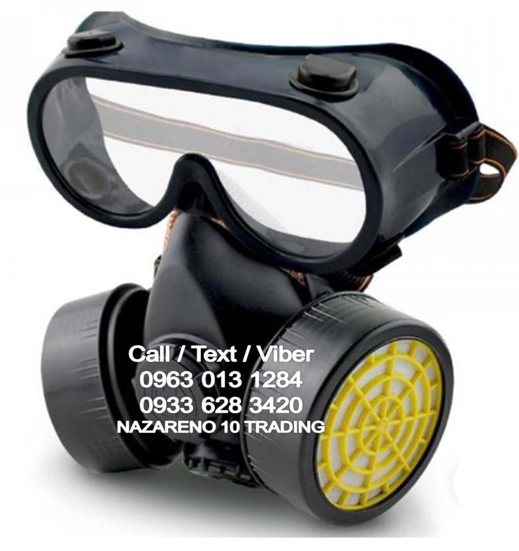 Safety goggles industrial respirator mask, Commercial & Industrial ...