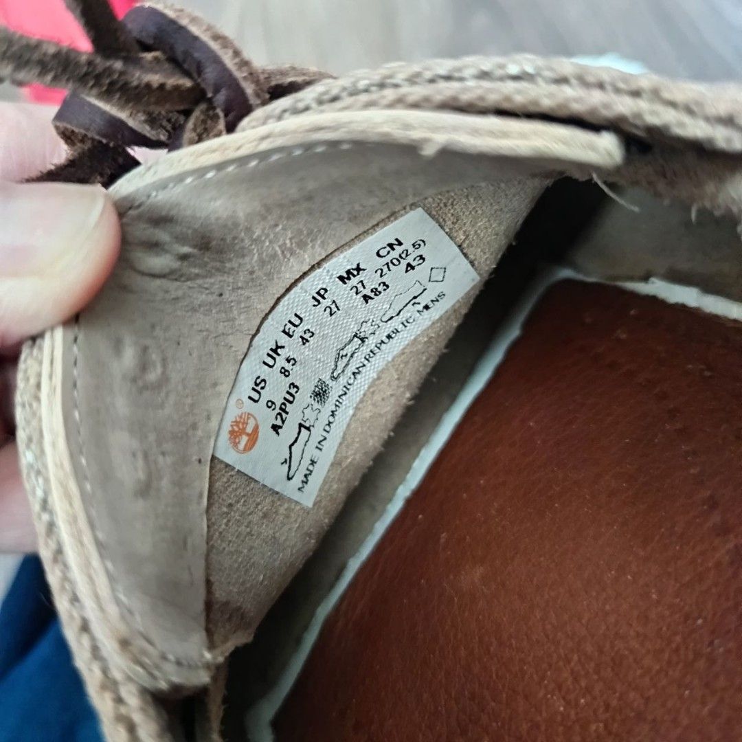 (SAMPLE) Timberland Classic Boat 2 Eye Safari 8.5UK (RM 288), Men's ...