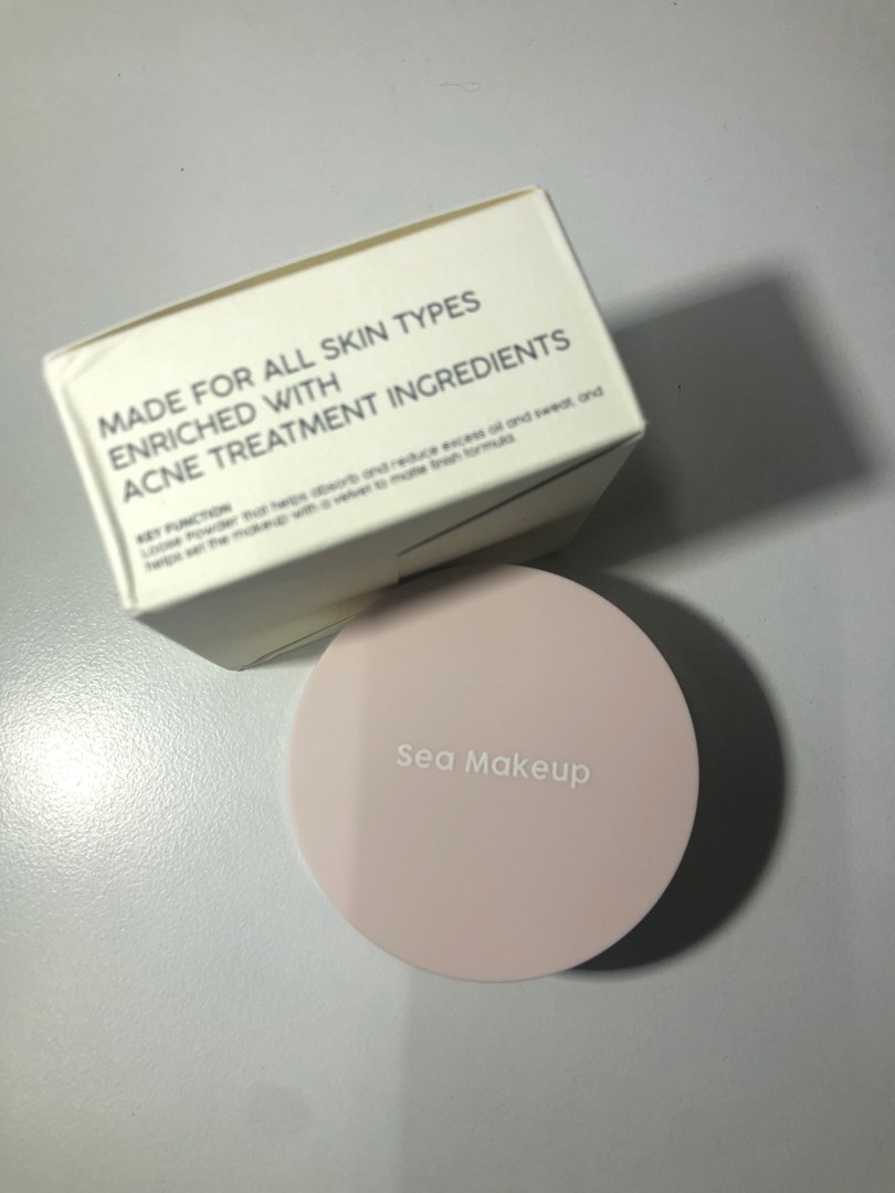 Sea Makeup Acne Care Micro Setting powder, Beauty & Personal Care, Face ...