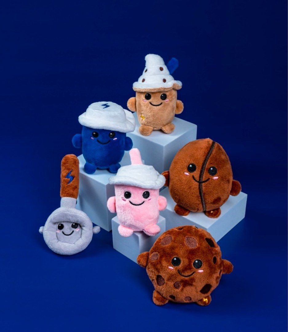 SEALED PORTAL PAL ZUS COFFEE BUDDY PLUSHIE KEYCHAIN PORTA PAL ...