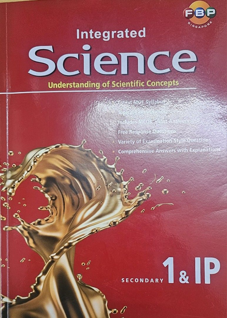 Secondary 1 Science (IP) Assessment Book - Physics, Biology & Chemistry, Hobbies & Toys, Books ...