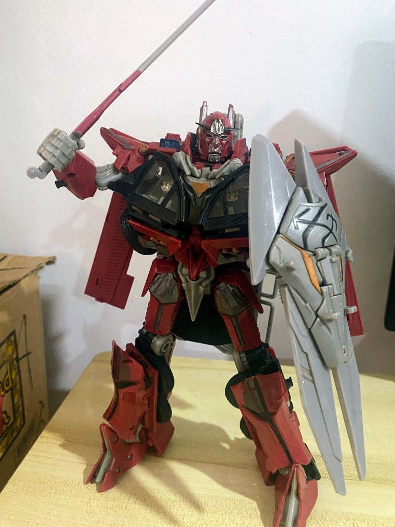 Sentinel prime Transformers action figure toy, Hobbies & Toys, Toys ...