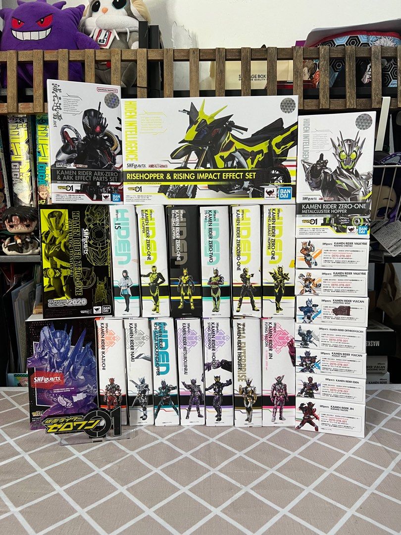 Shf Kamen Rider Zero One Line Up, Hobbies & Toys, Collectibles ...