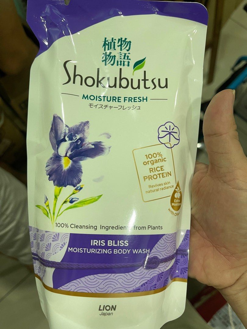 SHOKUBUTSU MOISTURE FRESH 500G, Beauty & Personal Care, Bath & Body, Bath on Carousell