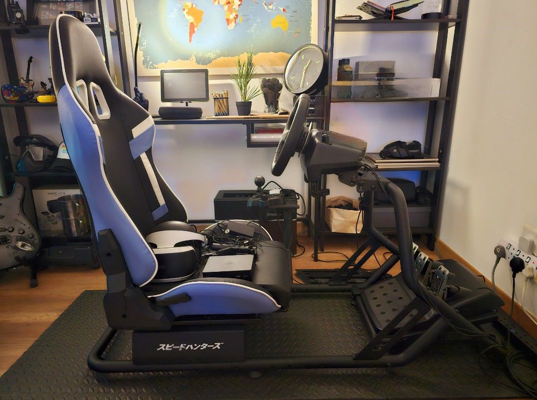 Sim Racing Rig Logitech G29 with PSVR ver.2, Hobbies & Toys, Toys ...