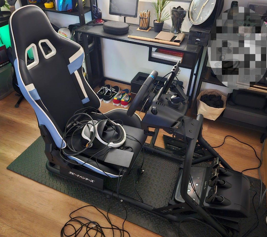 Sim Racing Rig Logitech G29 with PSVR ver.2, Hobbies & Toys, Toys ...