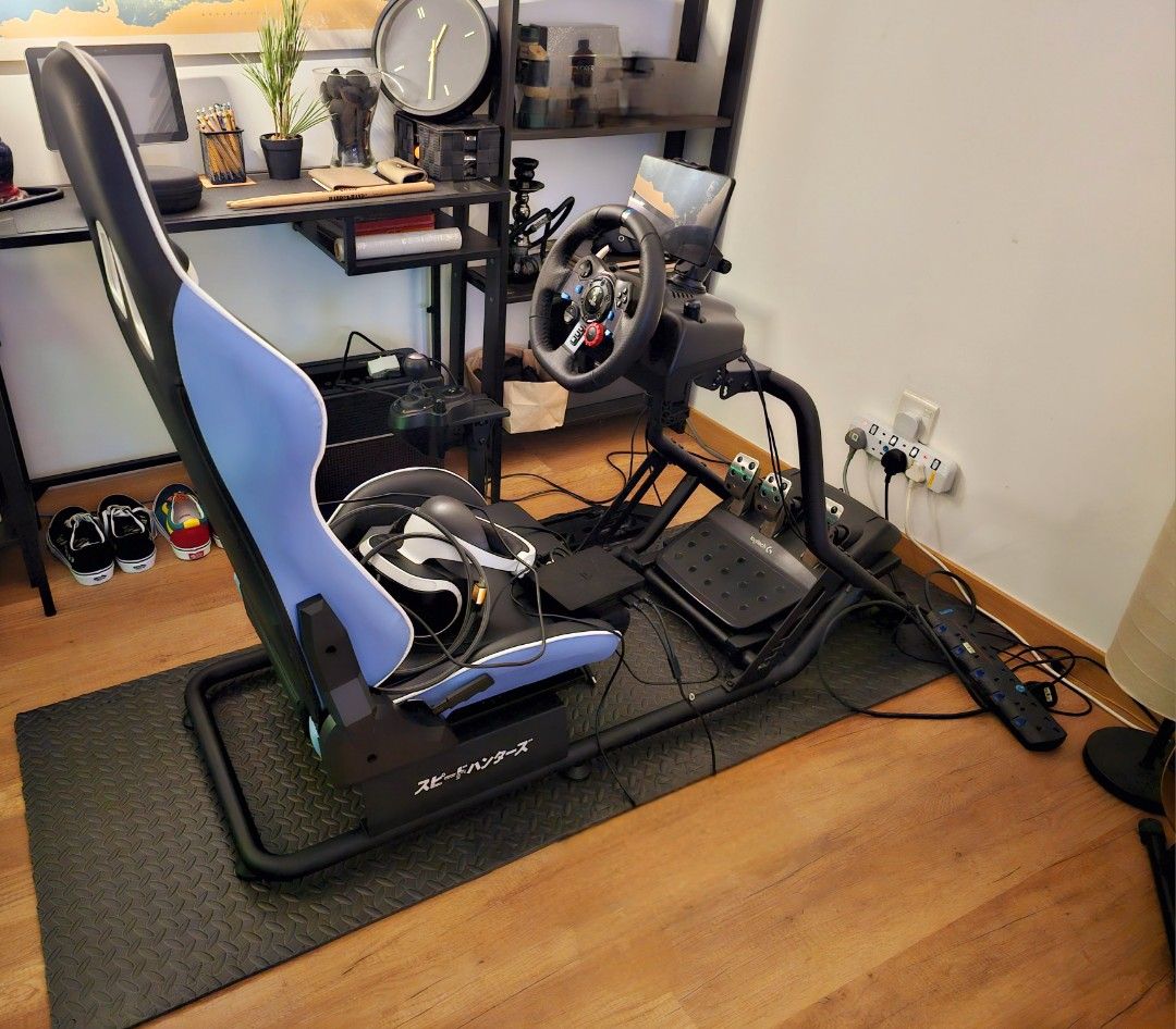 Sim Racing Rig Logitech G29 with PSVR ver.2, Hobbies & Toys, Toys ...