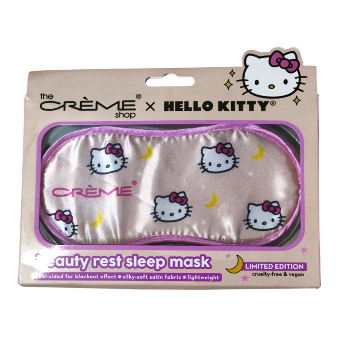 The Creme Shop x Hello Kitty Beauty Rest Sleep Mask, Reversible, 8.25 ...