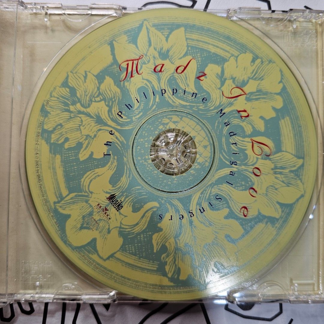 The Philippine Madrigal Singers - Madz In Love - OPM - CD NM, Hobbies ...