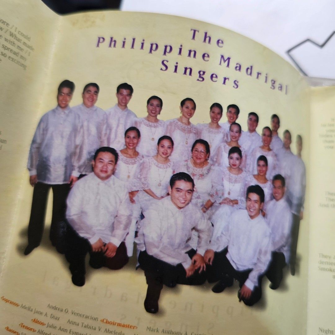 The Philippine Madrigal Singers - Madz In Love - OPM - CD NM, Hobbies ...