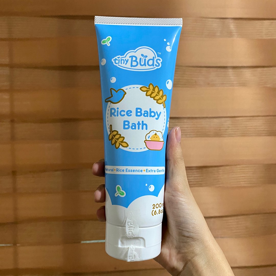 TINY BUDS Rice Baby Bath 200ml, Babies & Kids, Bathing & Changing, Baby Toiletries & Grooming on ...