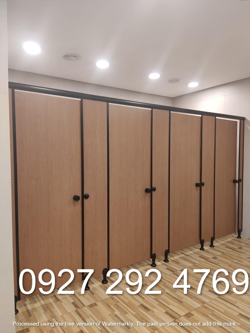 Toilet Partition Phenolic Board 12 mm with PWD, Slop Sink, Urinal ...