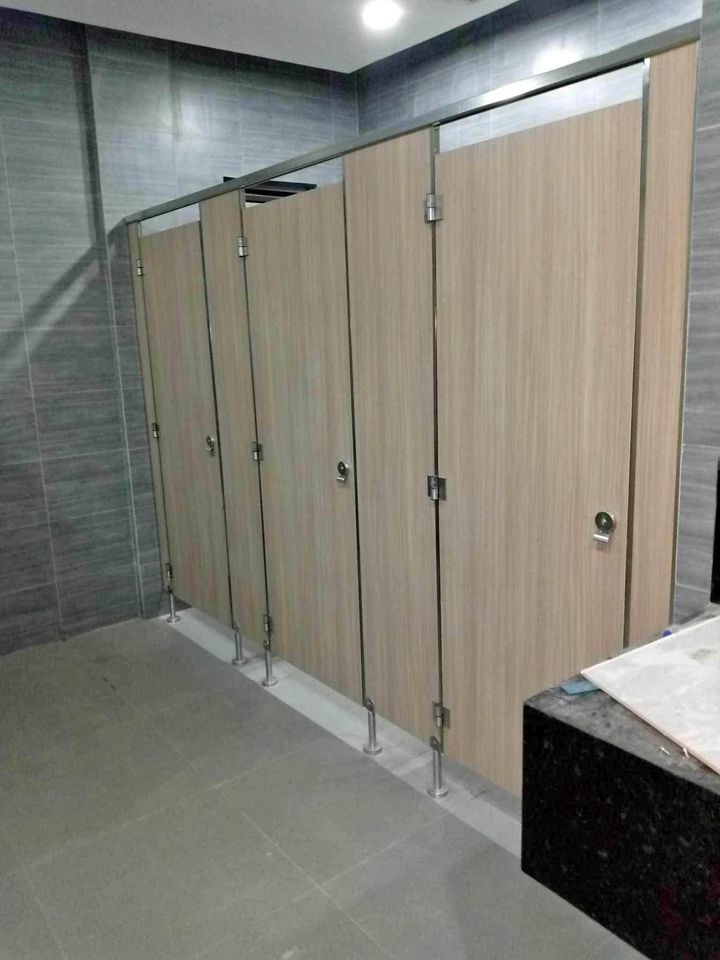 Toilet Partition Phenolic Board 12 mm with PWD, Slop Sink, Urinal ...