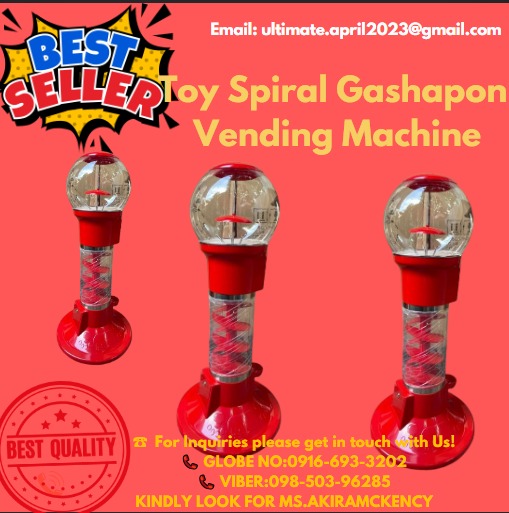 TOY SPIRAL VENDING MACHINE BRAND NEW, Everything Else, Looking For on ...