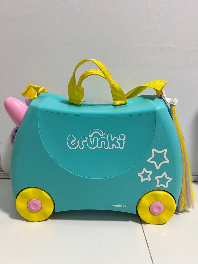 Trunki in Unicorn color (suitcase for kids), Babies & Kids, Going Out ...