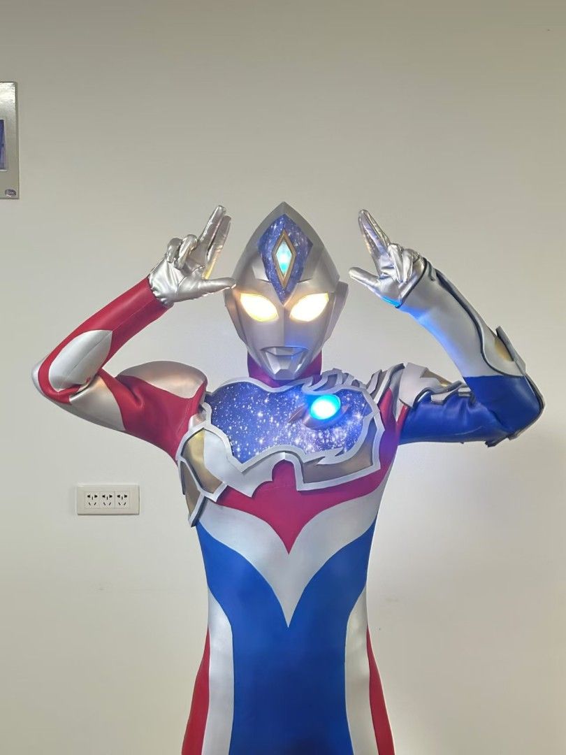 Ultraman Decker Cosplay Suit, Hobbies & Toys, Toys & Games on Carousell