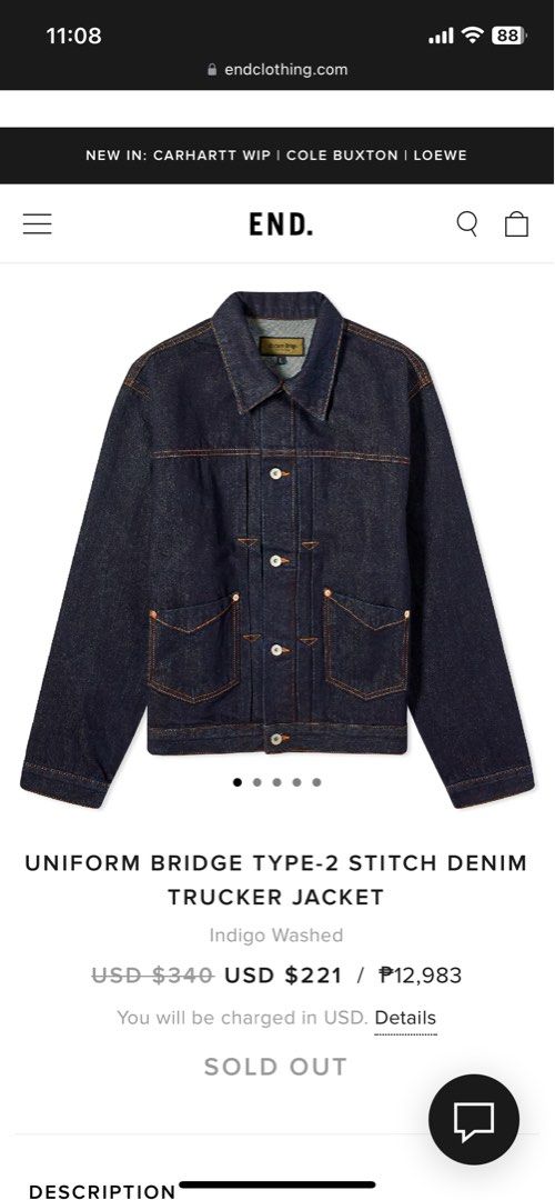 UNIFORM BRIDGE (SELVEDGE), Men's Fashion, Coats, Jackets and Outerwear ...