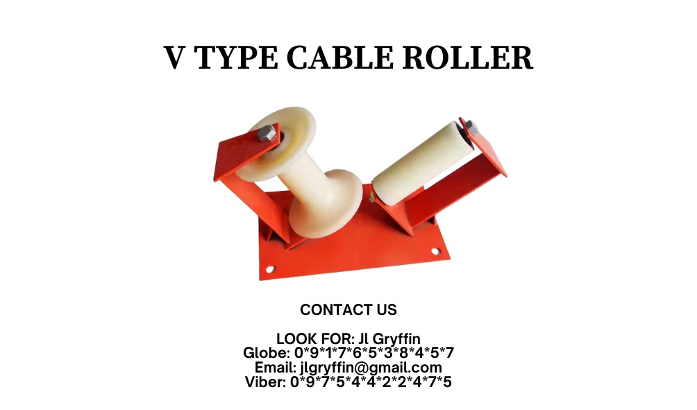 V Type Cable Roller, Commercial & Industrial, Industrial Equipment on ...
