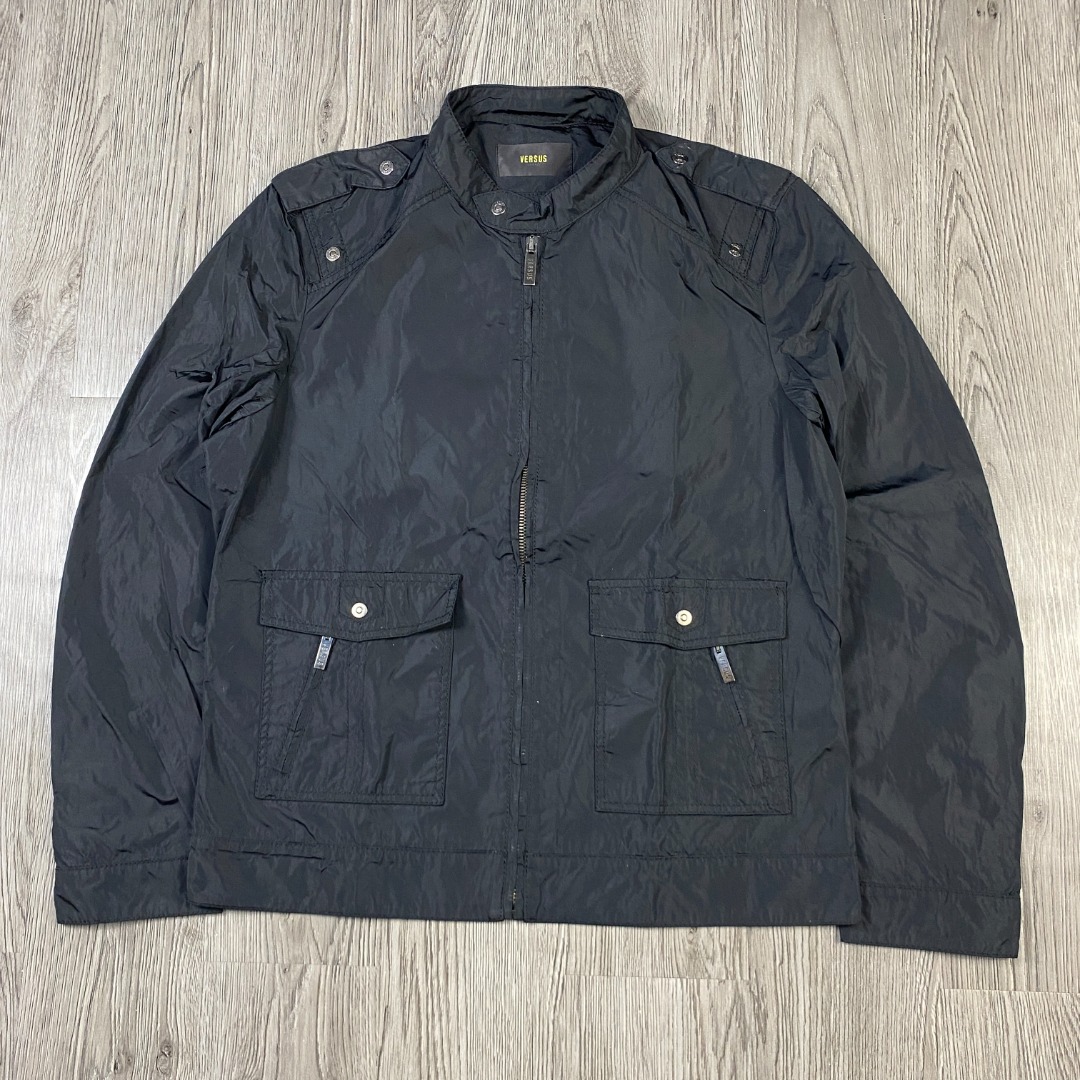 Versus Versace - Nylon - Vintage Jacket, Men's Fashion, Coats, Jackets ...