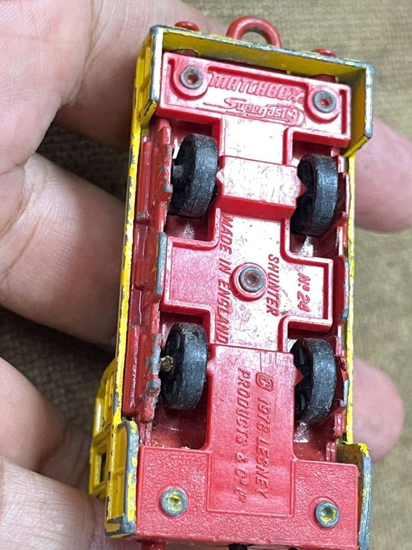 Vintage 1978 Lesney England Matchbox Shunter Dark Yellow Train, Hobbies ...
