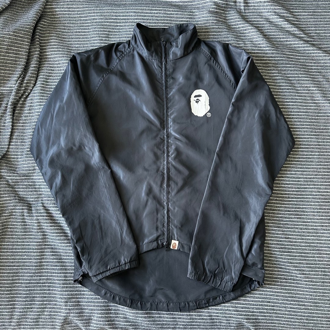 Vintage A Bathing Ape BAPE Windbreaker Jacket, Men's Fashion, Coats ...