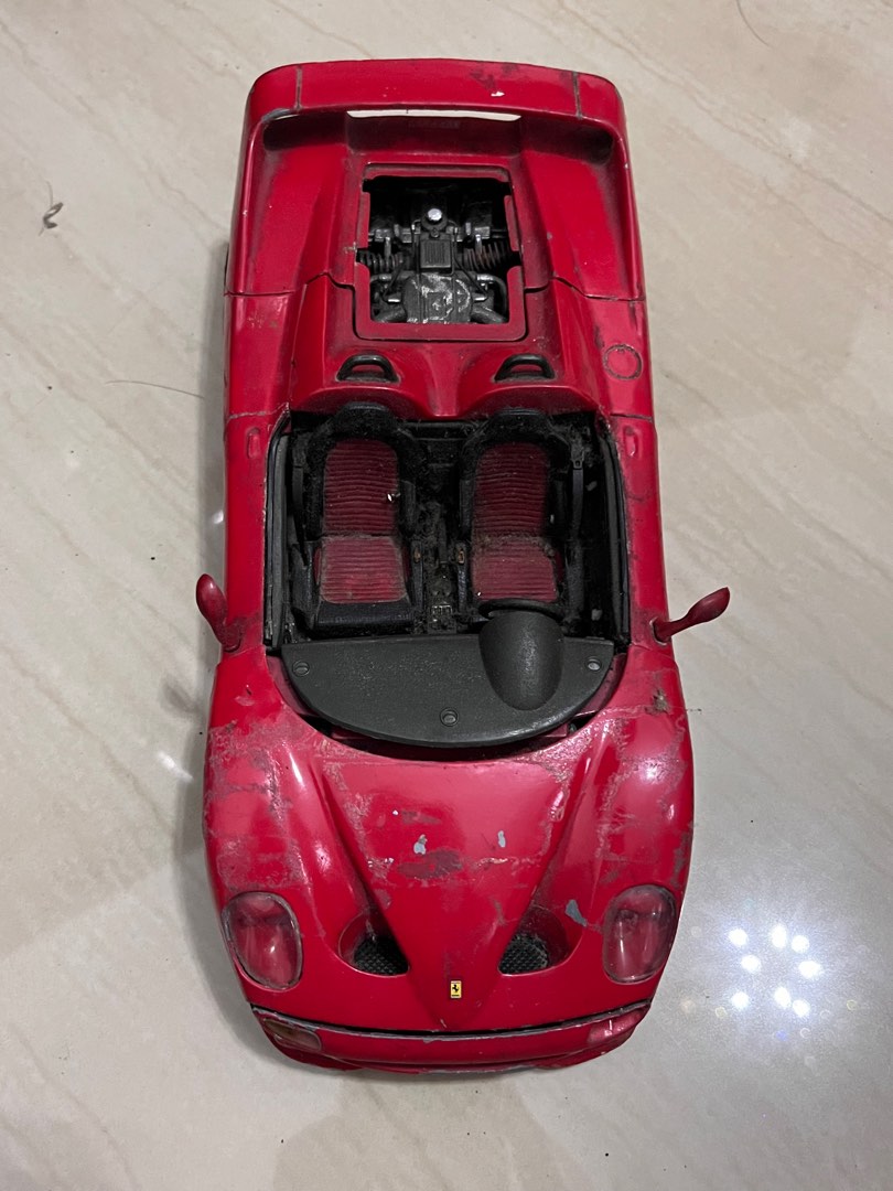 vintage red ferrari shell convertible car collectible, Hobbies & Toys ...