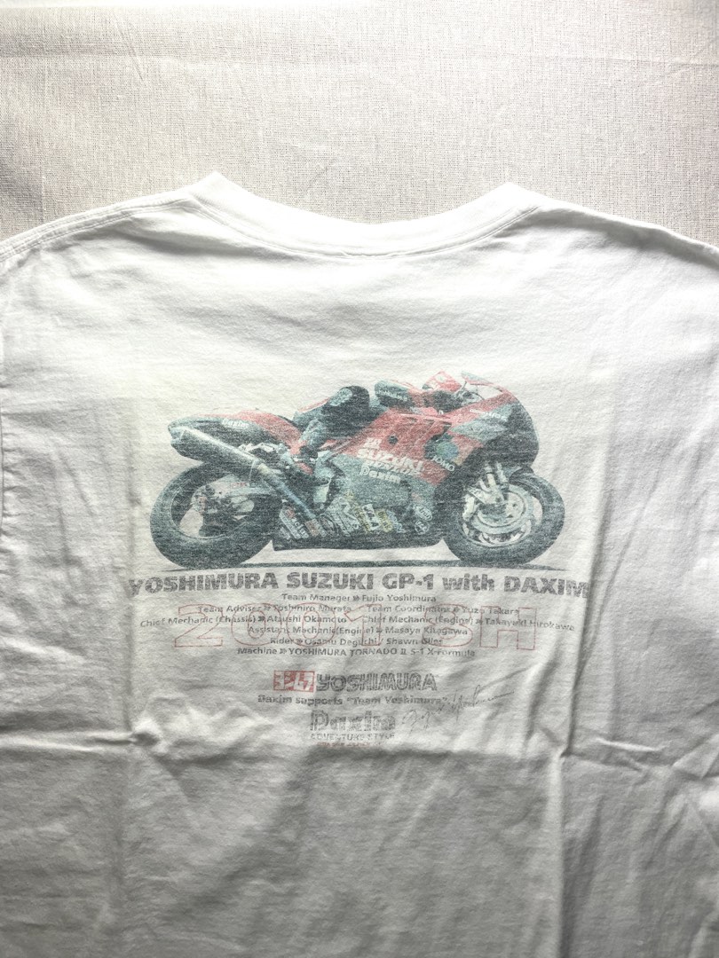 Vintage Suzuki Team Yoshimura 2001 GP-1 Daxim Promo, Men's Fashion ...