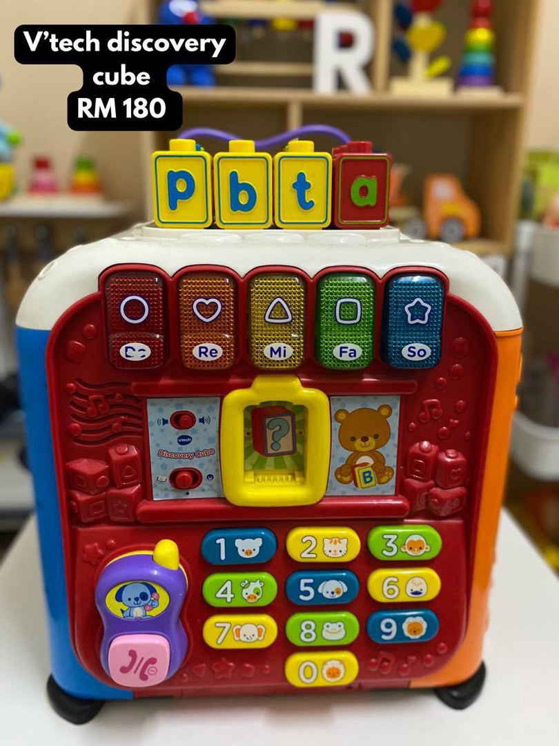 Vtech discovery cube, Babies & Kids, Infant Playtime on Carousell