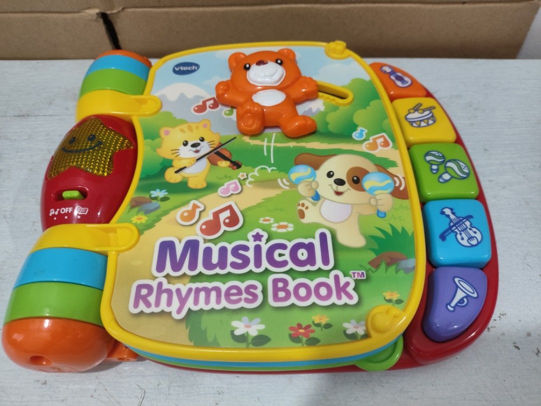 Vtech musical rhythms book, Hobbies & Toys, Toys & Games on Carousell