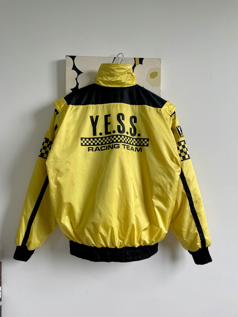 Vtg Yamaha Racing Team YESS, Men's Fashion, Coats, Jackets and Outerwear on Carousell