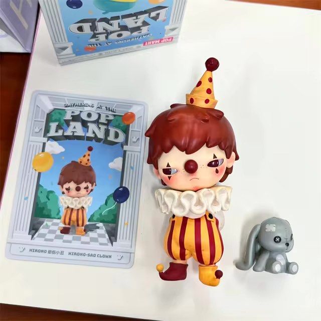 WTS Hirono Popland Sad Clown, Hobbies & Toys, Toys & Games on Carousell